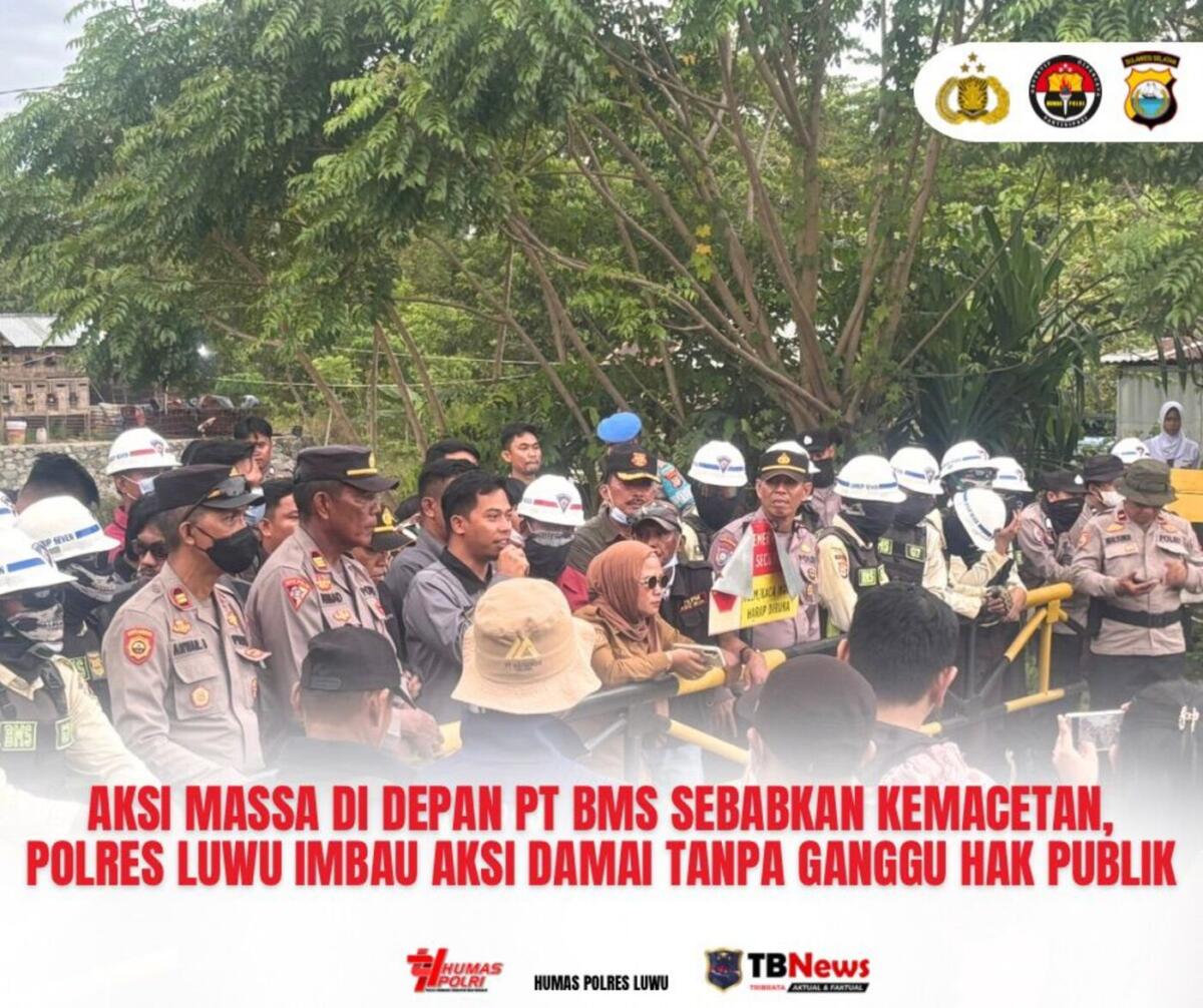 Mahasiswa dan Masyarakat Bua Demo PT BMS - Berita Kota Makassar